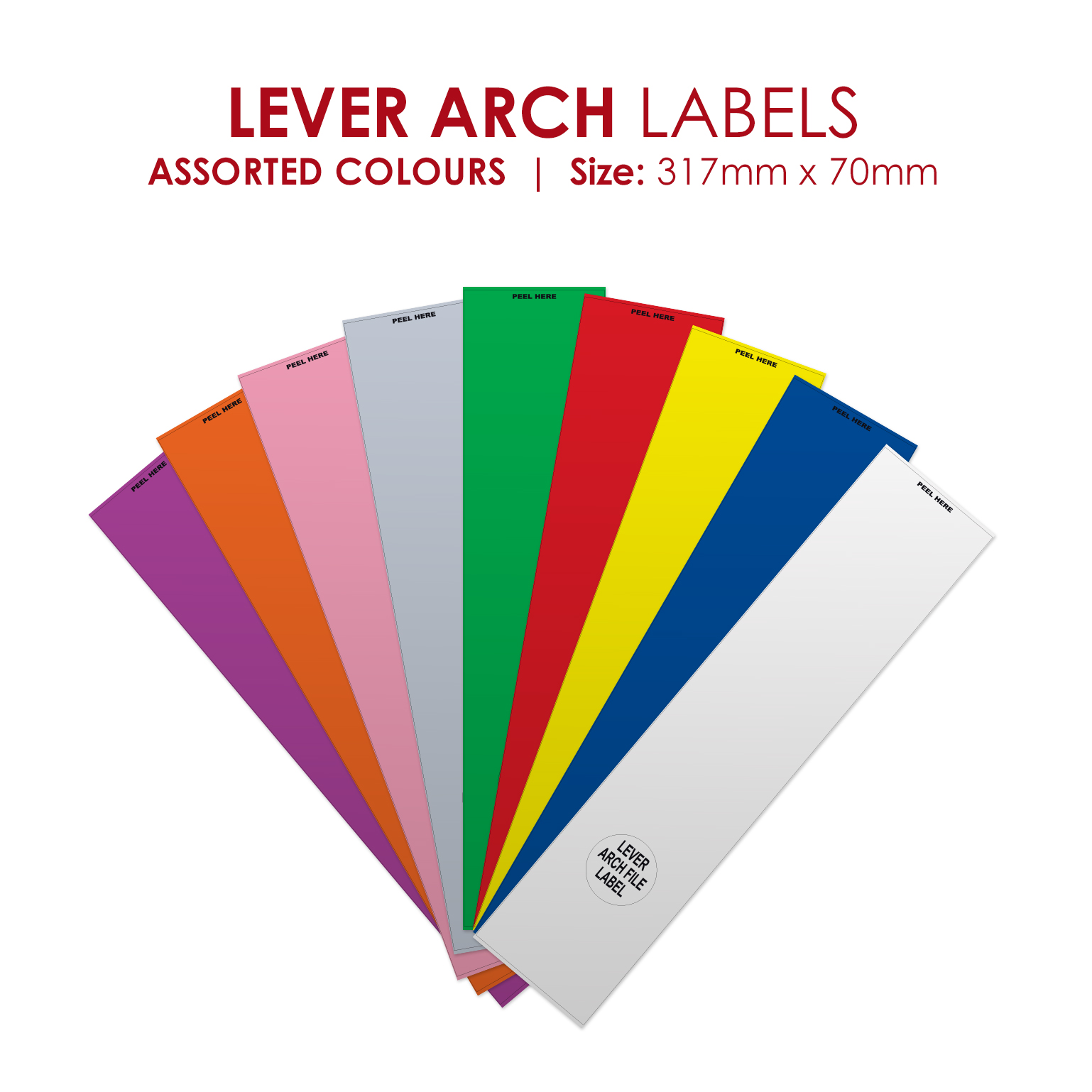 Lever Arch Labels - Redfern | South Africa