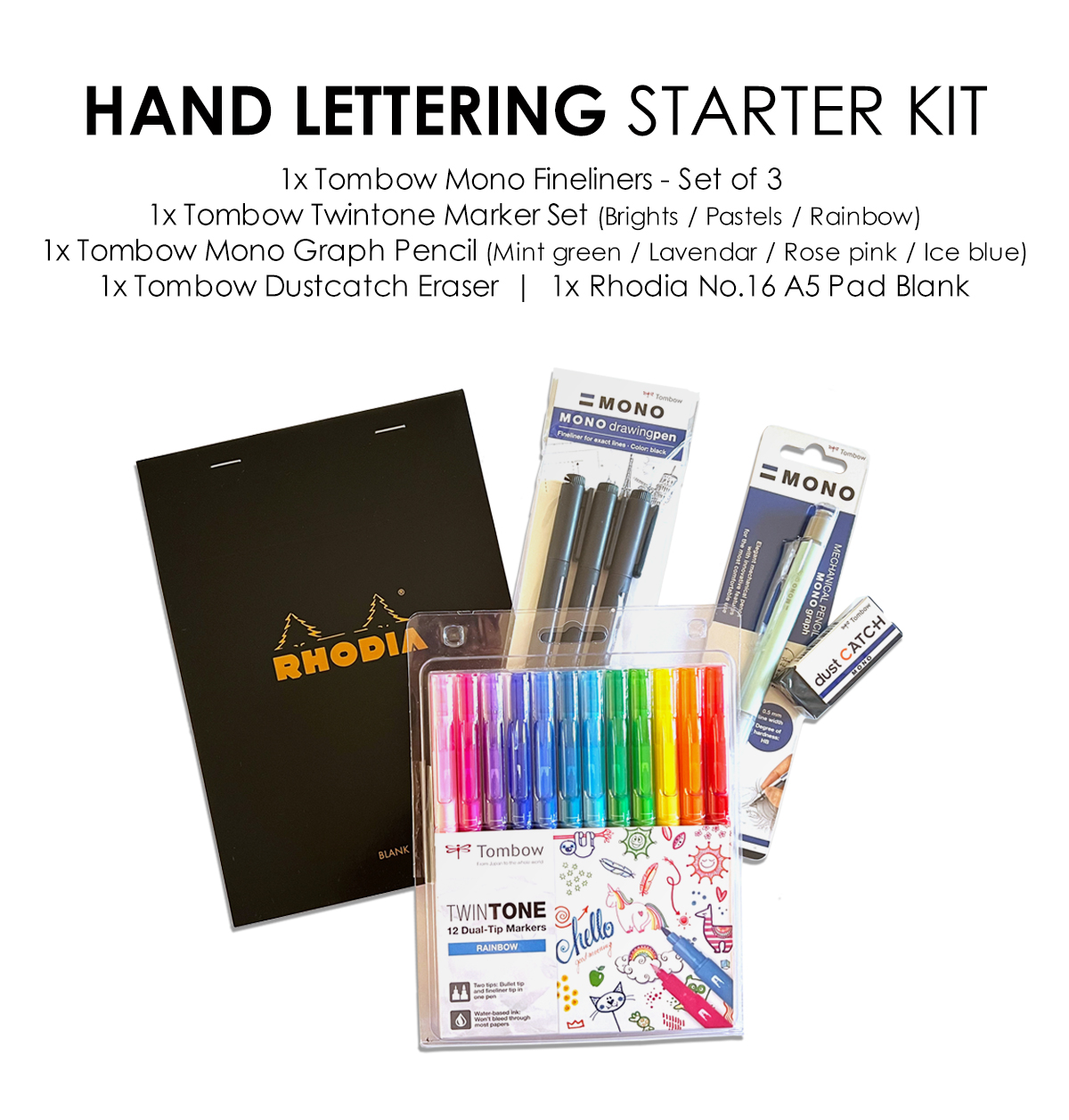 Hand Lettering Kit - Redfern | South Africa